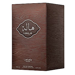 Hala By Lattafa Pride Edp - Eau De Parfum 100ml(3.4 Oz) | Nutmeg, Pepper, Cedarwood, Amber, Incesne, Labdanum | By Lattafa Perfumes