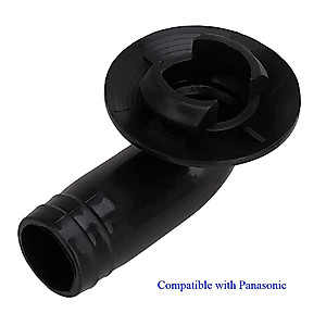 5 Pack 20 mm Air Conditioner Drain Hose Adapter for Mini-Split and Window AC Unit. 0.78 Inch Universal AC Drain Hose Connector Elbow Fitting Compatible with Panasonic Room Air Conditioner, Black