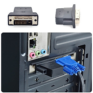 FREEGENE DVI Headless Dummy Plug Graphics Card Display GPU Detection Monitor DVI-D Emulator 4K 60Hz, 3 Pack