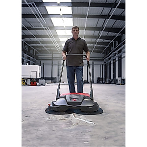 Haaga 697 Profi-line Battery Powered Triple Brush Sweeper, 38" Width