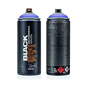 Montana Cans BLACK Spray Paint, 400ml, Royal Purple (263903), 13.5 Fl Oz (Pack of 1)