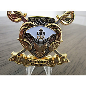 United States Navy The Goat Locker Approved Chief Petty Officer Challenge Coin