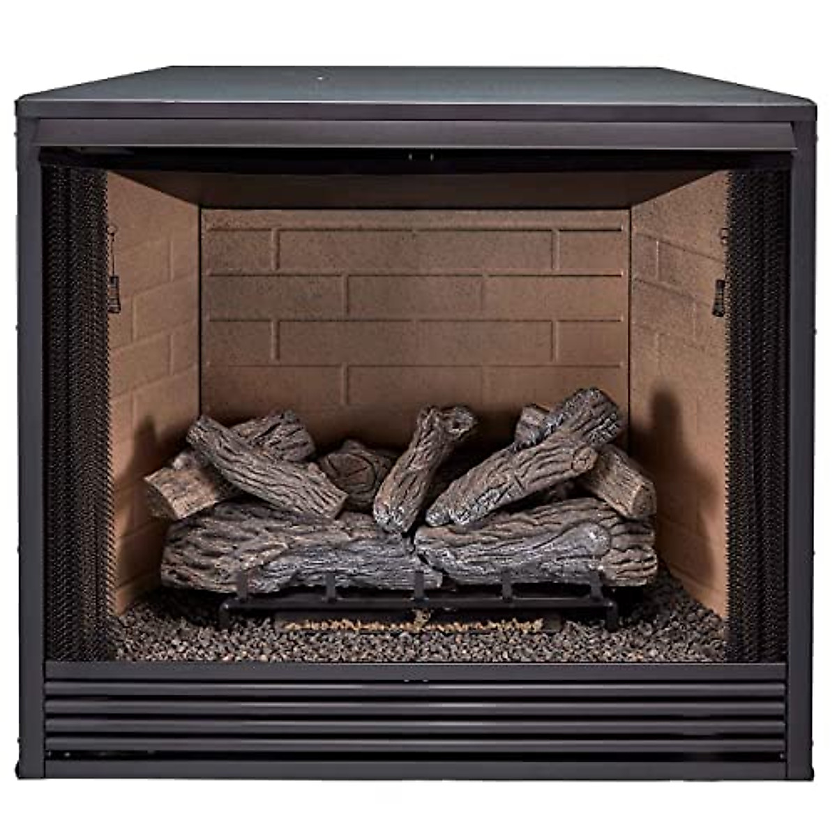 ProCom 36in. Universal Ventless Firebox Insert - Zero Clearance Design - Model# PC36VFC, Black
