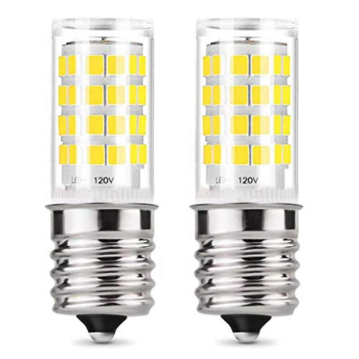 E17 LED Microwave Oven Appliance Whirlpool Bulb,8206232A 40W Equivalent Light Bulbs 2-Pack (Daylight White 6000K)