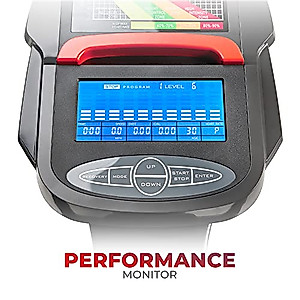 Sunny Health & Fitness Elliptical Exercise Machine Trainer with Optional Exclusive SunnyFit® App and Enhanced Bluetooth Connectivity - SF-E3912SMART