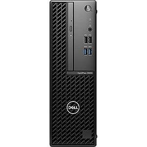 Dell OptiPlex 3000 Desktop Computer - Intel Core i3 12th Gen i3-12100 Quad-core (4 Core) 3.30 GHz - 8 GB RAM DDR4 SDRAM - 256 GB M.2 PCI Express NVMe 3.0 x4 SSD - Small Form Factor - Black