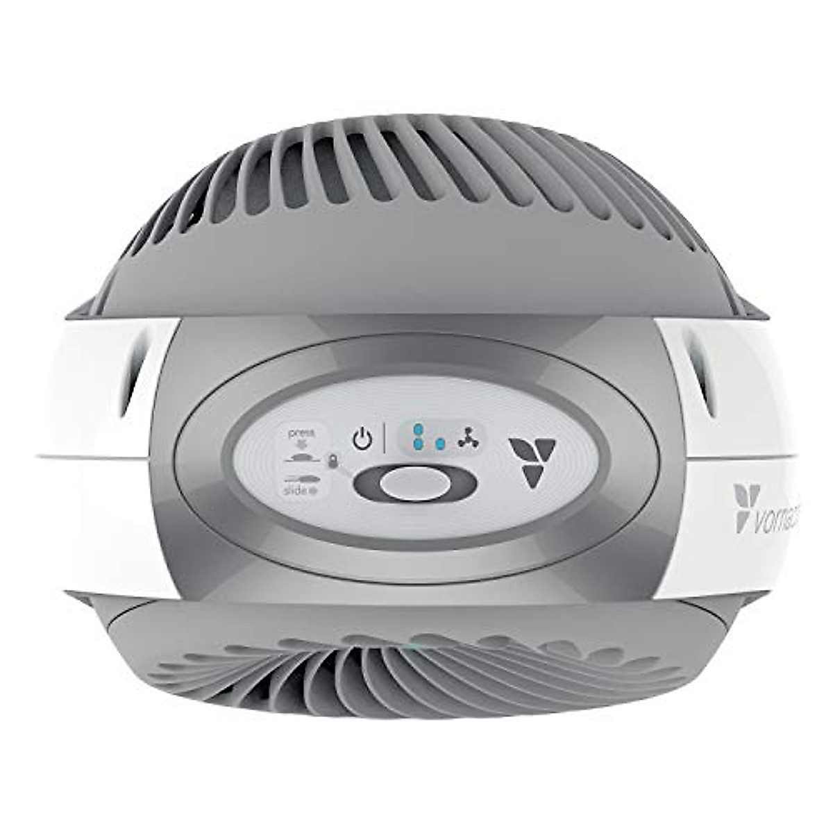 Vornadobaby Breesi Nursery Air Circulator Fan for Baby and Kids Room with Child Lock, Hidden Cord Storage, Finger-Friendly Design, White