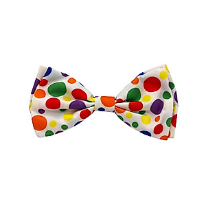 Huxley & Kent Bow Tie for Pets | Happy Barkday (Small) | Birthday Velcro Bow Tie Collar Attachment | Fun Bow Ties for Dogs & Cats | Cute, Comfortable, and Durable | H&K Bow Tie