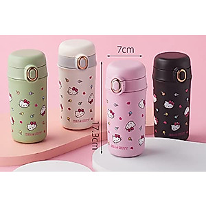 Everyday Delights Sanrio Hello Kitty Stainless Steel Insulated Water Bottle 350ml (Green)