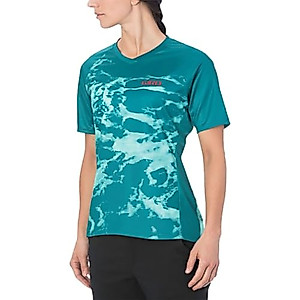 Giro Women Roust Jersey Adult Cycling Apparel - True Spruce Foam (2020), Medium