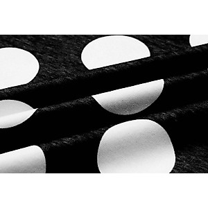 Elsofer Women's Pajamas for Women Comfy Casual Polka Dot Pjs Lounge Pajama Pants (M, Black5)