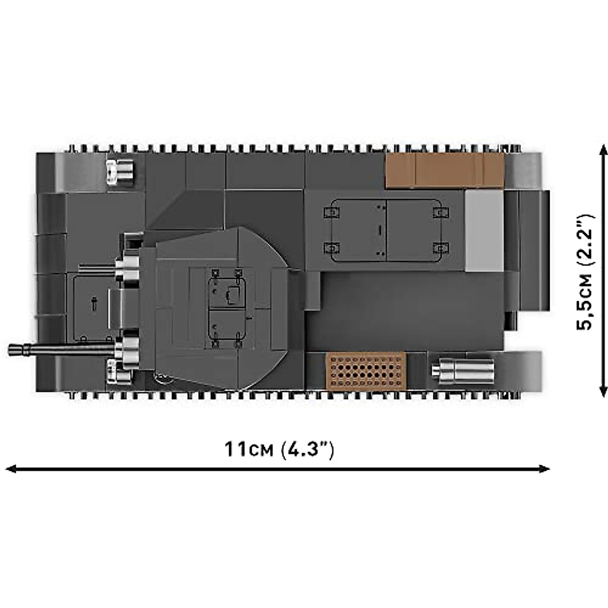 COBI Historical Collection World War II Panzer II Ausf. A Tank