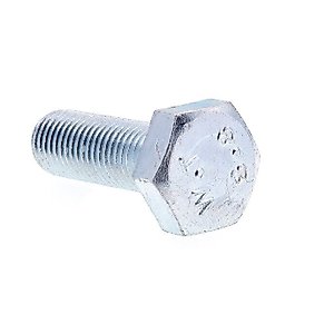 Hex Head Cap Screw, CLS 8.8 Metric M10-1.25 X 30MM Zinc Plated Steel 10PK