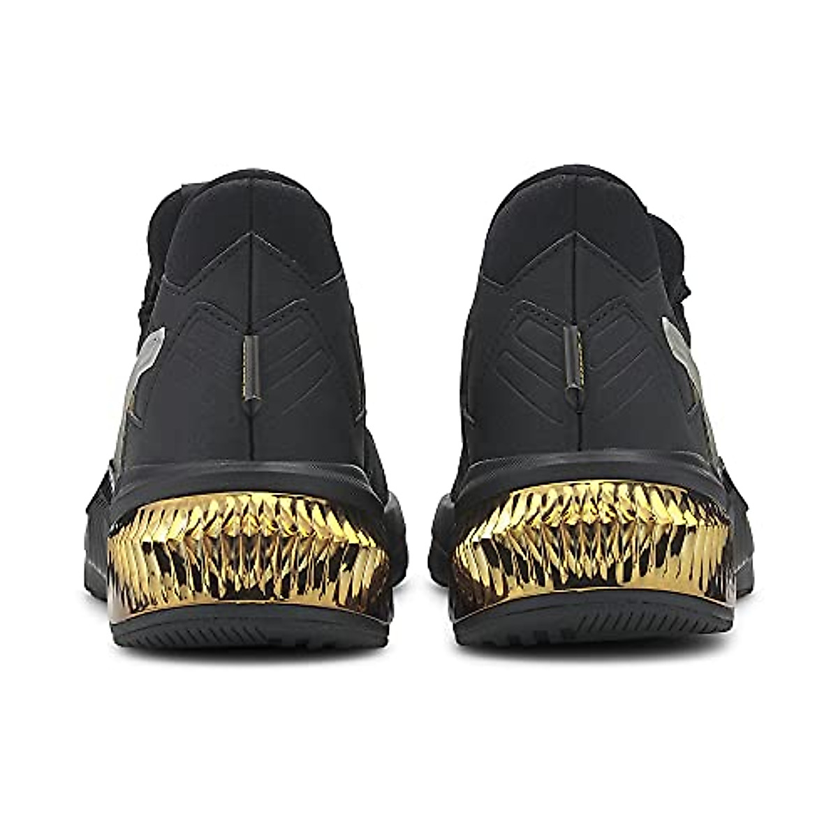 PUMA womens PROVOKE XT, Puma Black-Puma Team Gold, 7.5