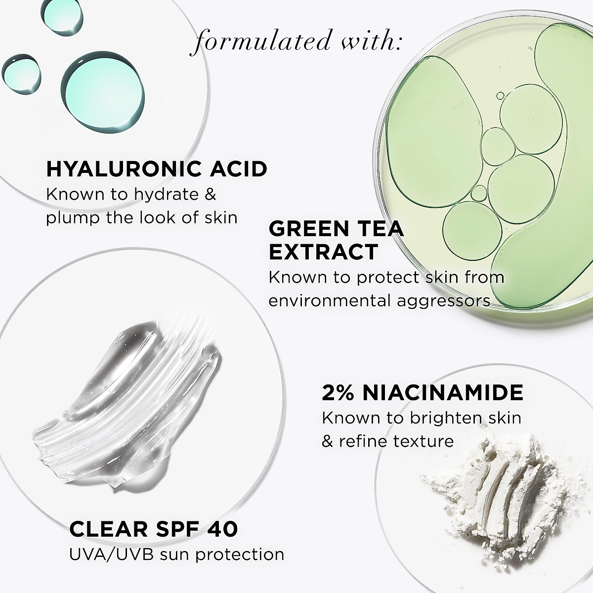 IT Cosmetics CC+ Nude Glow Lightweight Foundation + Glow Serum with SPF 40 - With Niacinamide, Hyaluronic Acid & Green Tea Extract - 1.08 fl oz