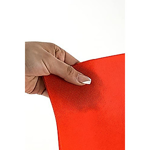 Red Carpet Floor Runner Hollywood Party Decoration Fabric 100 GSM (Red, 2x15 Feet)