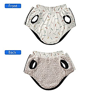 Kigai Sprinkles Dog Coat Fleece Warm Windproof Pet Clothes for Snow Cold Weather, Soft Cozy Breathable Dog Winter Jacket for Small Medium Large Dogs with Leash Hole Pet Coat(XXS - XL)
