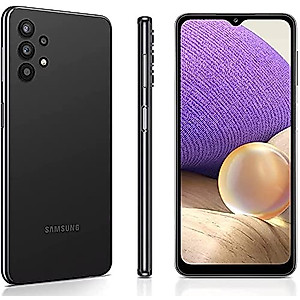 SAM SUNG Galaxy A32 5G Supported | Boost Carrier Locked | (Boost Mobile Phones) Packaging | 4GB, 64GB Black (New) | Android Smartphone | Best Affordable Smart Phone |, 6 x 4 x 2 (Renewed)