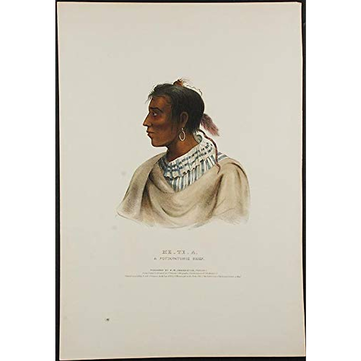 Me-Te-A, a Pottawatomie Chief