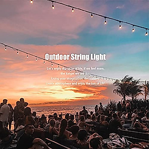 NEREUS String Light Hanging Kit with 164 Ft Nylon Coated 304 Stainless Steel Wire Rope, String Light Suspension Kit, Guide Wire with Turnbuckles and Hooks for Patio, Backyard Lighting Accessories