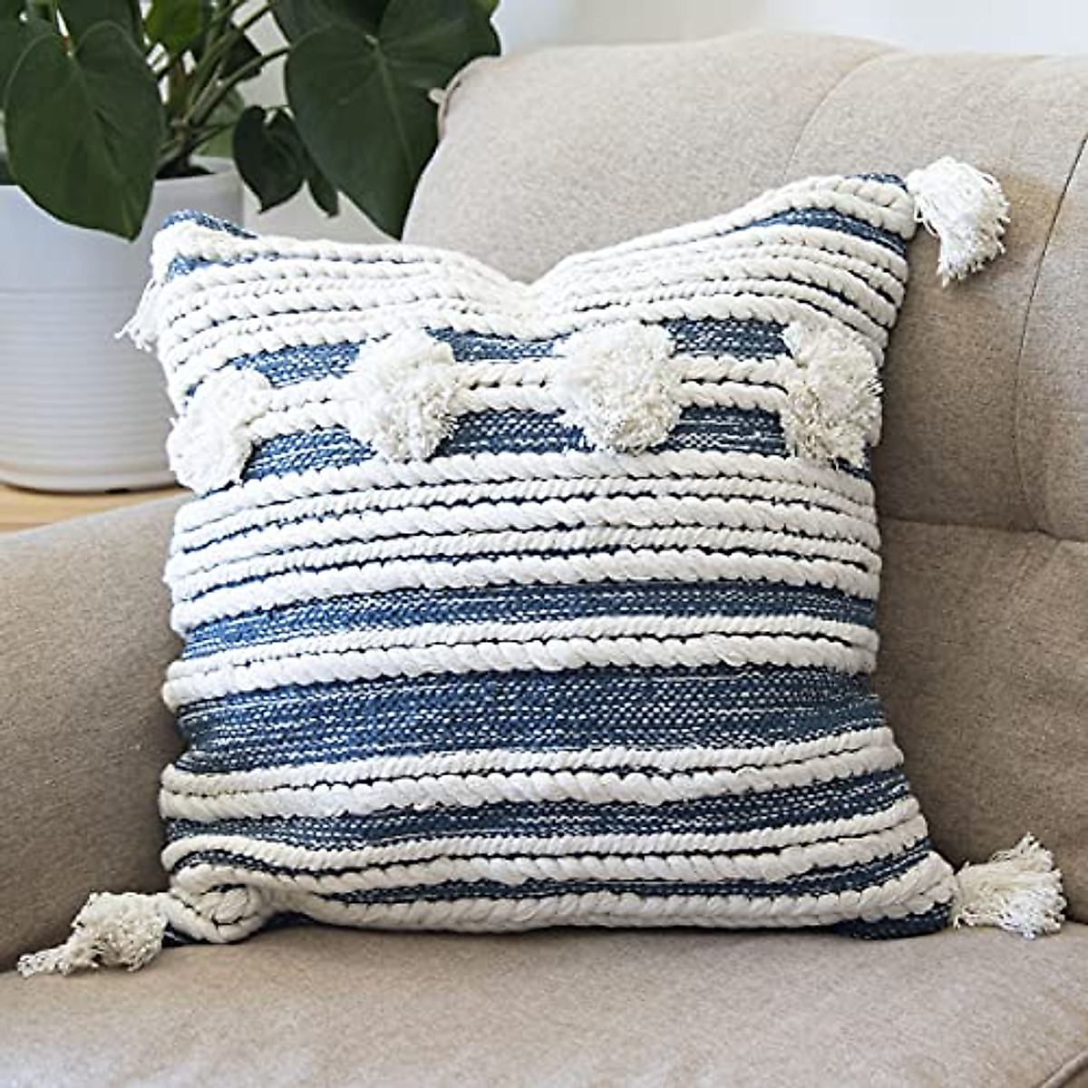 20X20 Hand Woven Blake Pillow