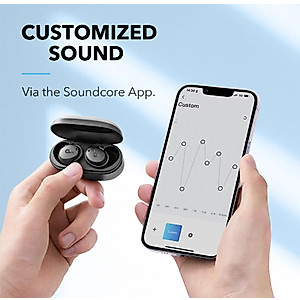 Soundcore by Anker Life Dot 3i in-Ear Noise Cancelling Truly Wireless Headphones, IPX5 Waterproof, Black (Renewed)