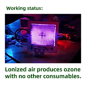 Universal Ceramic Ozone Plates for Mammoth and Other Generic Ozone Generators Washable Purification Air Purifier, 4.5" x 4.5" Inches Replacement Ozone Plates (2 Pack)…