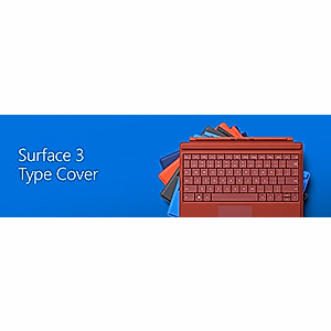 Microsoft Surface 3 Type Cover SC English US/Canada Hdwr, Black (A7Z-00001)