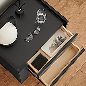 HIGOH Bedside Table Bedside Table Bedroom Furniture Storage Cabinet Home Living Room Storage Cabinet