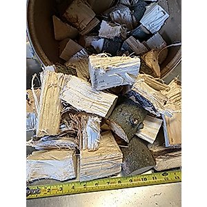 FPS Fox Peak Hickory Wood Chunks Smoking BBQ Grilling Cooking Smoker 5 + pounds
