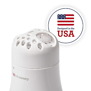 Baby Husher Baby Sound Machine - from Project Nursery. White Noise Machine for Babies. Made for Moms, by Moms, to Shush, Soothe & Hush Your Baby to Dreamland.