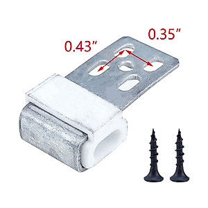 T Tulead Furniture Spring Clips Chair Couch Clips S Clips Sofa Spring Clips Pack of 12 with Mounting Screws