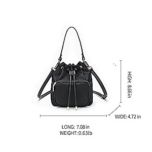 Bucket bag women handbag nylon shoulder bag canvas bag Korean messenger bag