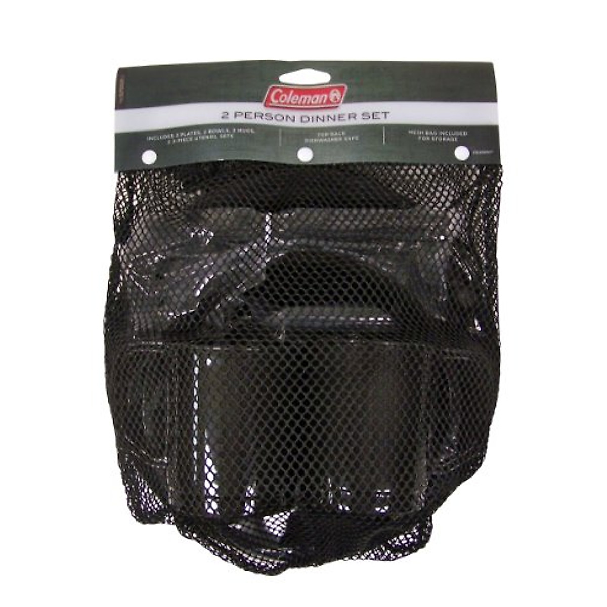 Coleman 2-person Dinner Set, Colors may vary