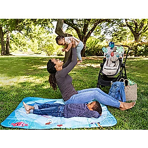 Tiny Love Outdoor Picnic Mat, XL Space Offers Plenty of Room for Play and bonding, Treasure The Ocean