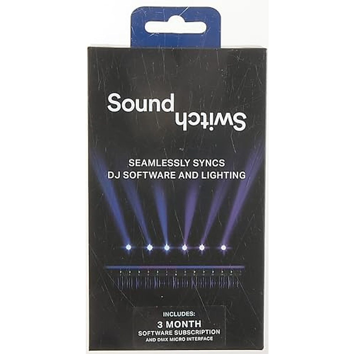 SoundSwitch Micro DMX Interface - Ultra-Compact USB to DMX Interface with 3-Month Free SoundSwitch Software Access