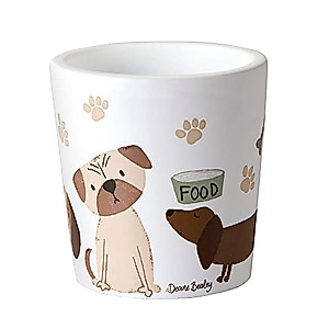 Allure Home Creation Puppy Love 4-Piece Resin Bathroom Accessory Set