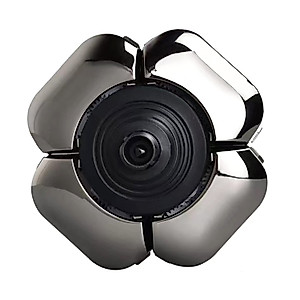 Men's Electric Shavers Replacement Heads 9 Blades Head Replaceable Alternate Floating Washable Electric Razor Shaver Head（Silver）