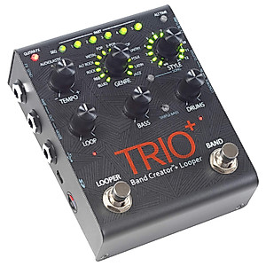 Digitech Trio+ Band Creator + Looper w/ Patch Cables and Power Supply