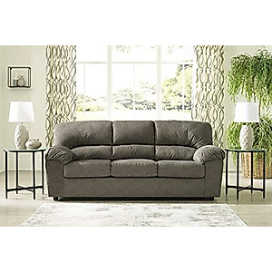 Signature Design by Ashley Norlou Transitional Herringbone Tufted Sofa, Green