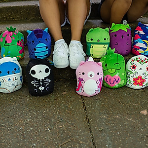 Cats vs Pickles - Jumbo - Water-Meow-Lon - 8.6" Super Soft and Squishy Stuffed Bean-Filled Plushies - Great Toys for Kids Age 5-7. Collect These as Desk Pets, Fidget Toys, or Sensory Toys., Misc