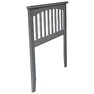 Leo & Lacey Twin Slat Headboard in Gray