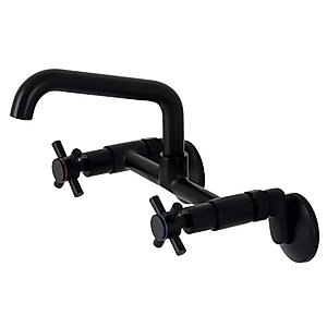 Kingston Brass KS423MB Concord Kitchen Faucet, Matte Black