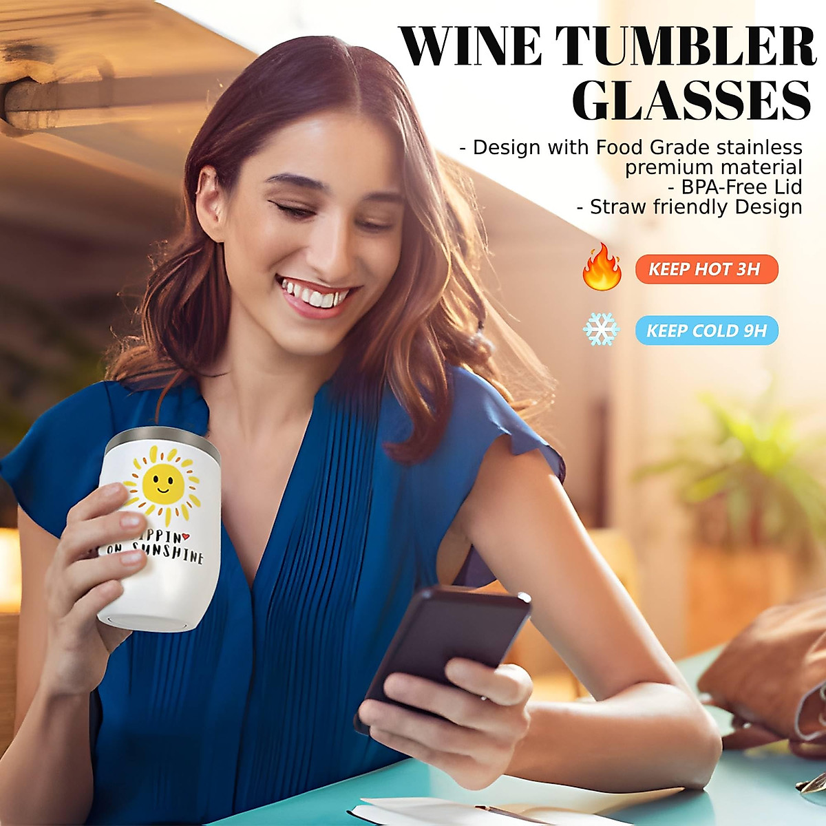 Sending Sunshine Gift, 12pcs Sunflower Gifts for Women, Get Well Soon Gifts Basket, Care Package, Unique Birthday Box with Inspirational Blanket Candle Thinking of You Her Sister Best Friend Mom Wife