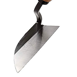 BOHAI Weeding Sickle, Japanese Style Sickle Garden Hoe Hand Weeder Tool Very Sharp Edge(Full Size)