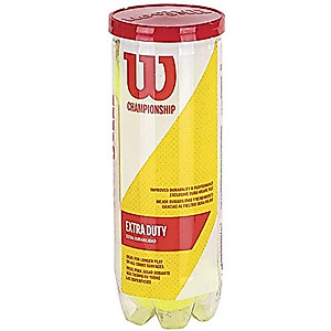 WILSON Championship Extra Duty Tennis Balls, 2 Cases