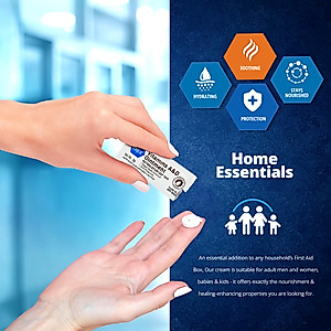 MED PRIDE Vitamins A&D Ointment Diaper Rash Cream Packets Adults AD Skin Protectant 5g Packets 144 Ct Lanolin & Petrolatum for Chafing Cuts Dry Skin