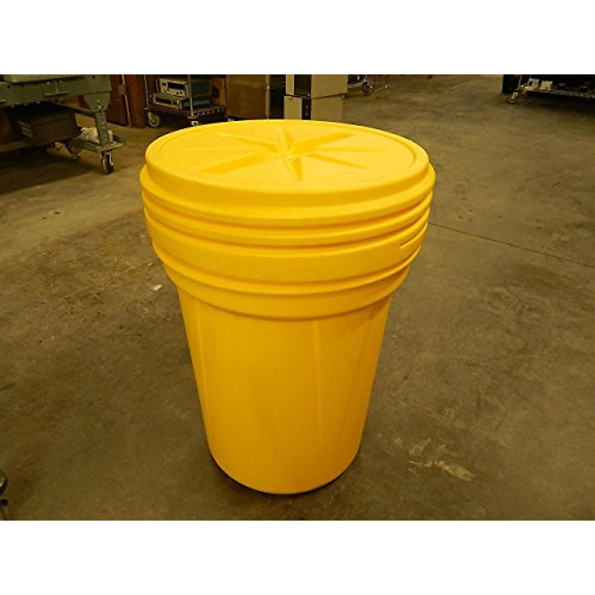 Salvage Drum, Open Head, 30 gal, Yellow