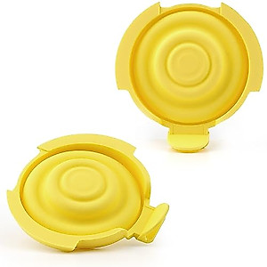 Membrane Compatible with Medela Pump Parts, BPA Free Silicone Membranes Compatible with Pump in Style MaxFlow, Swing Maxi, Freestyle Flex Breast Pumps, Breast Pump Connector Replacement Parts