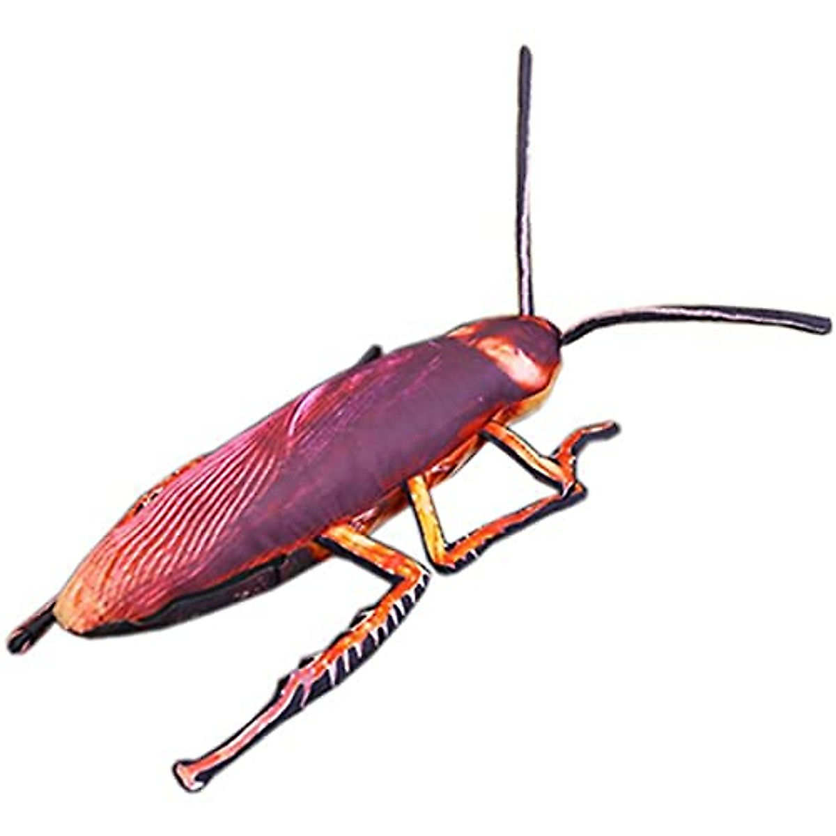 The Flash Store 13.78 in Creative 3D Cockroach Plush Toy Realistic Cockroach Stuffed Animal Toy Funny Home Sofa Car Decoration Party Favors Throw Pillow Birthday Gifts